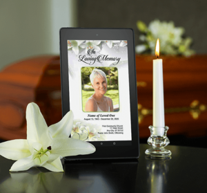 Funeral Home Digital Signage | Creating Margin | Memorial